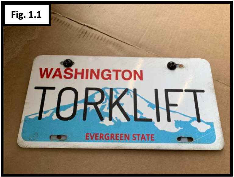 Torklift Central | How to Install "The Law" Removable License Plate ...