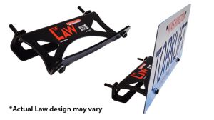 Torklift Central | The LAW no-drill front license plate bracket
