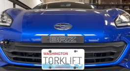 Torklift Central | The Law – Subaru BRZ Front License Plate Bracket